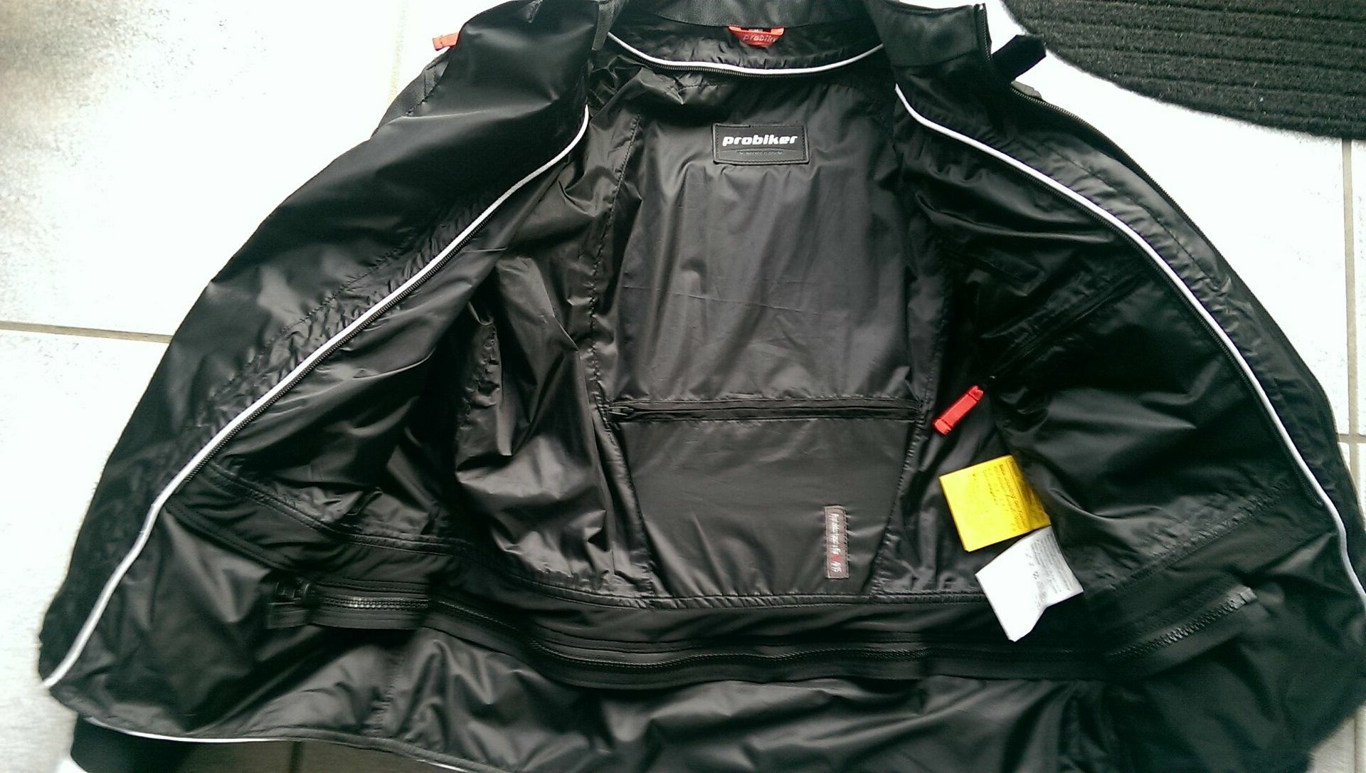 Biete Sonstiges: Textil Jacke Probiker, wasserdicht, 1x getragen, für ...