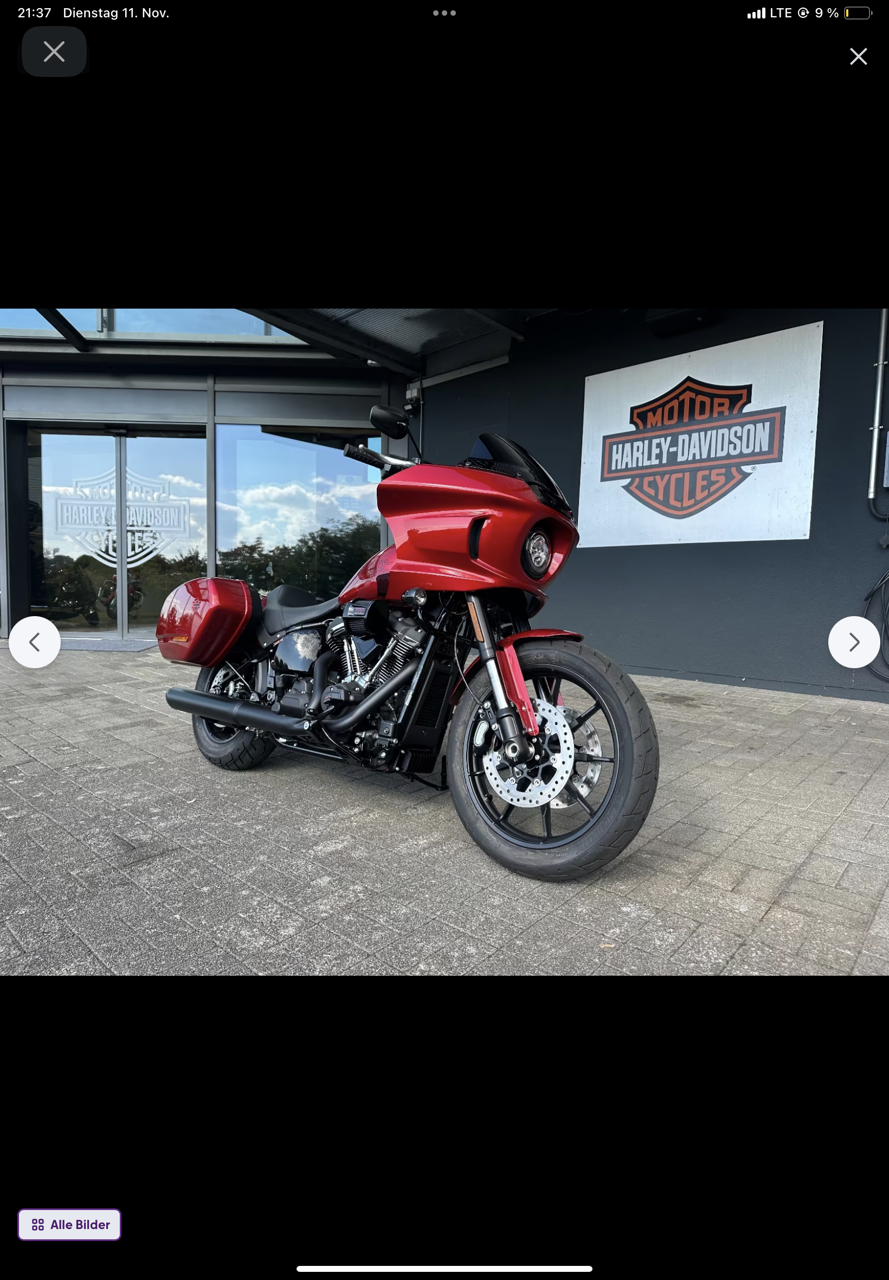 FXLR/S/ST/RST Low Rider: Low Rider ST mit Touring Koffern von Givi ...